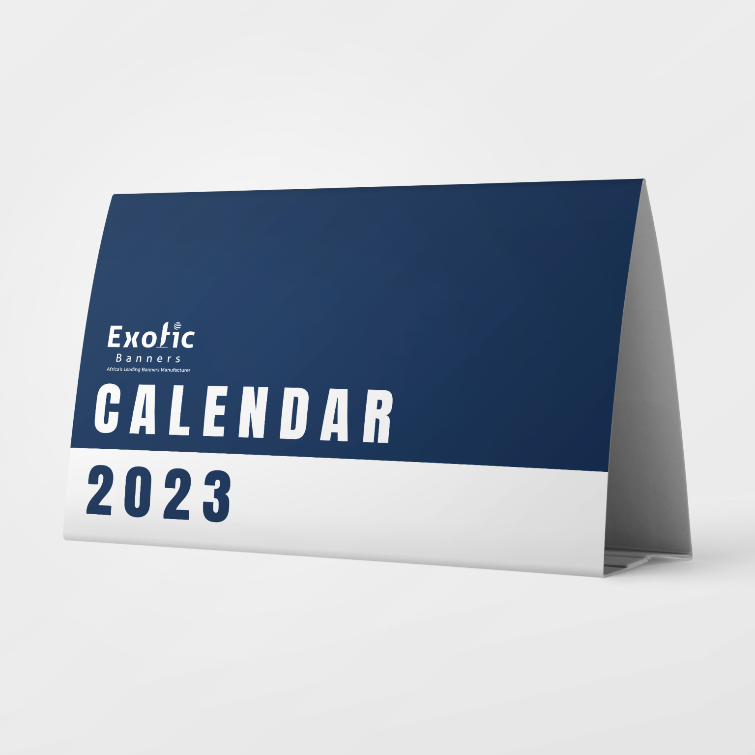 Tent Calendar – Exotic Banners
